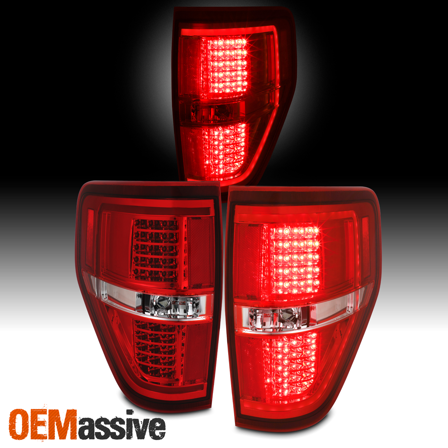 Se Adapta Al Par De Luces Traseras Ford F150 2009 2011 2013 2014 Barra se-adapta-al-par-de-luces-traseras-ford-f150-2009-2011-2013-2014-barra